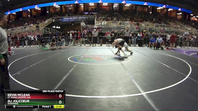 106 1A 3rd Place Match - Kevin McLean, St. Johns Country Day vs Eli ...