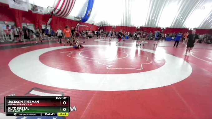 101-105 lbs Round 3 - Klyd Kresal, Millie Lacs vs Jackson Freeman ...