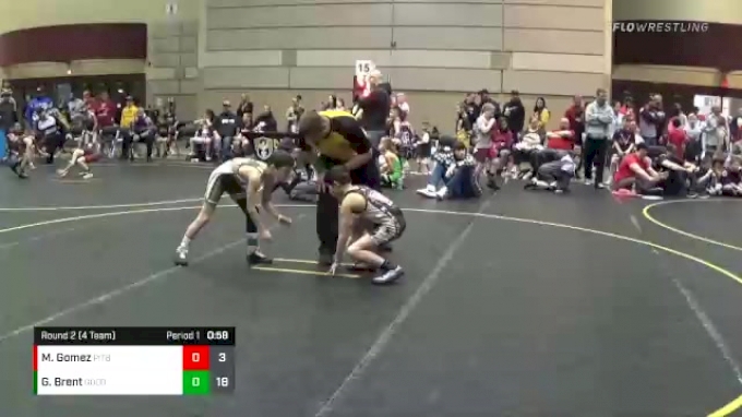 66 lbs Round 2 (4 Team) - Gavin Brent, Team Good. Real Good. vs Marcos ...