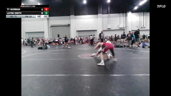 96 lbs Round 3 (8 Team) - Layne Smith, Dayton Bandits vs Ty Gorman ...