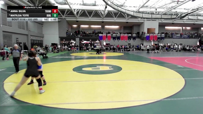 152 lbs Round Of 16 - Anna Silva, Trumbull vs Matilda Tote, Bunnell