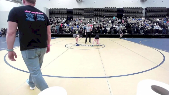 88 lbs Rr Rnd 2 - Cidney Schaffer, Mat Assassins vs Maddie Smith, Upper ...