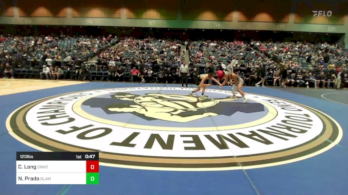 120 lbs Consi Of 64 #2 - Cayden Long, Damonte vs Nataani Prado, Slam ...