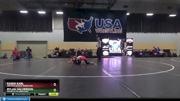 67 lbs Cons. Round 4 - Rylan Halverson, Moyer Elite Wrestling vs Kasen ...