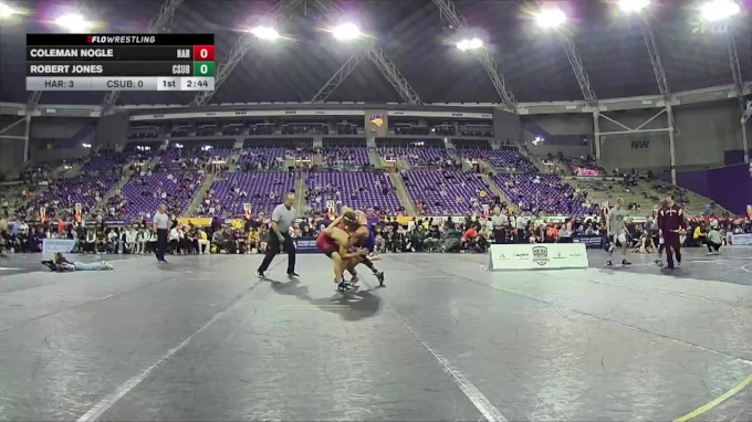 133 lbs Finals (2 Team) - Coleman Nogle, Harvard vs Robert Jones, CSU ...