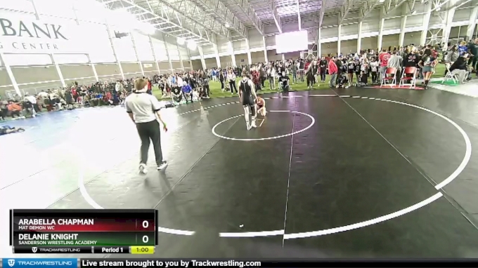 120 lbs Round 3 - Arabella Chapman, Mat Demon WC vs Delanie Knight ...