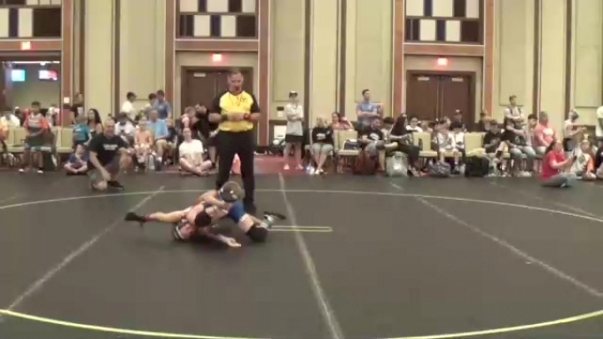 70 lbs Champ. Round 2 - Micah Mcgrath, Smitty`s Barn vs Jared Haddock ...