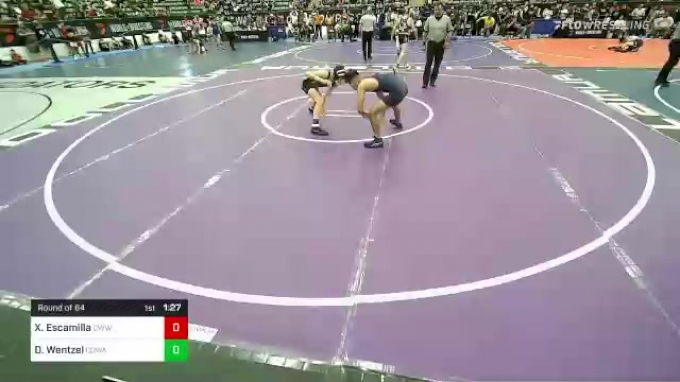 108 lbs Round Of 64 - Xavier Escamilla, Cali Warriors Wrestling vs Duke ...