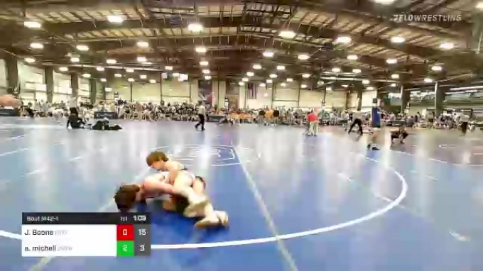 132 lbs Rr Rnd 1 - Justin Boone, Death Squad vs Aidan Micheli, SVRWC