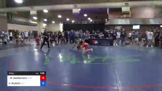 57 kg Rnd Of 32 - Mason DesRochers, COBRA ALL-STARS / Cobra Wrestling ...