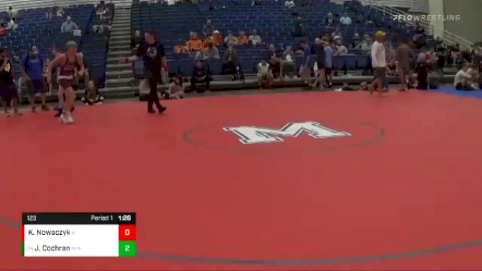 123 lbs Champ. Round 4 - Jayden Cochran, Miamisburg vs Kaptur Nowaczyk ...