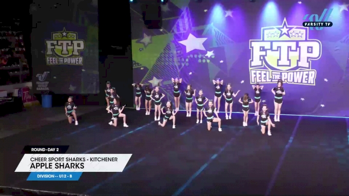 Cheer Sport Sharks - Kitchener - Apple Sharks [2025 L1 - U12 - B Day 2 ...