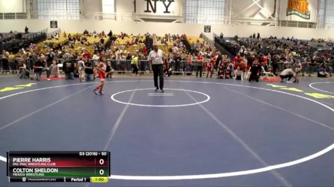 50 lbs Cons. Semi - Pierre Harris, Pal-Mac Wrestling Club vs Colton ...