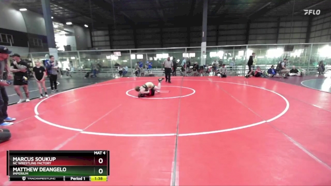 100 lbs Semifinal - Matthew DeAngelo, Imperium vs Marcus Soukup, NC ...