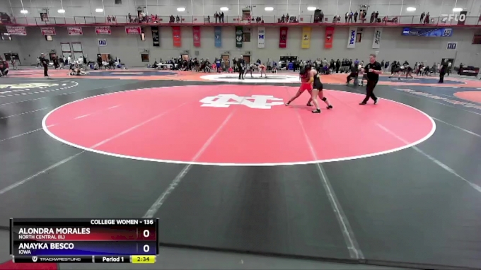 136 lbs 1st Place Match - Anayka Besco, Iowa vs Alondra Morales, North ...