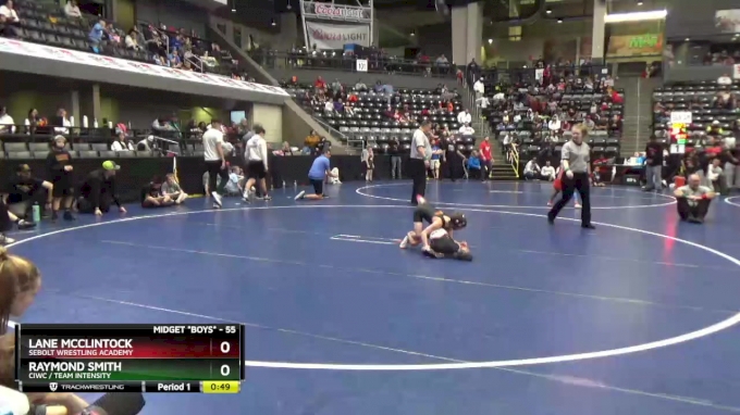 55 lbs 3rd Place Match - Raymond Smith, CIWC / Team Intensity vs Lane ...