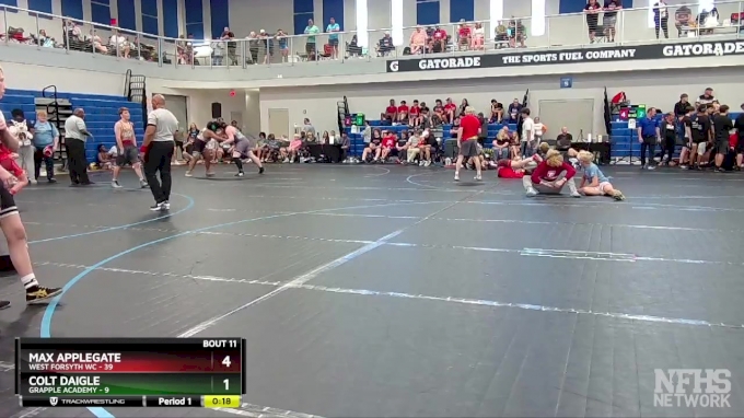 110 lbs Round 4 (6 Team) - Max Applegate, West Forsyth WC vs Colt ...