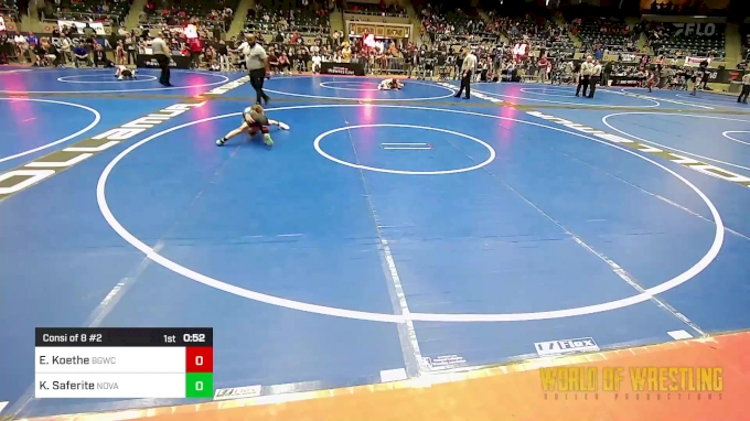 67 lbs Consi Of 8 #2 - Esai Koethe, Big Game WC vs Kanoa Saferite, Nova ...