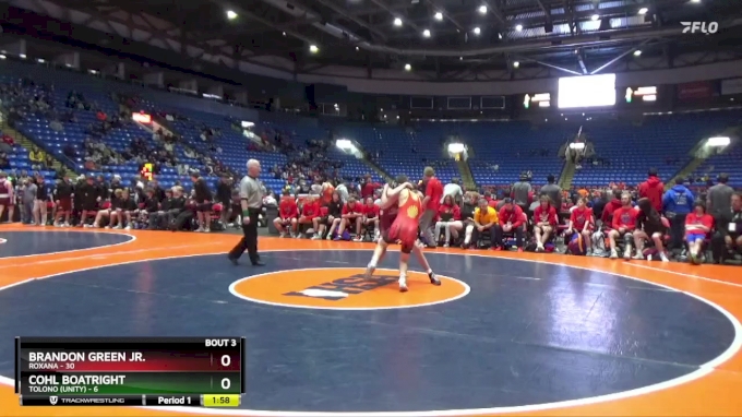 132 lbs Quarterfinals (8 Team) - Cohl Boatright, Tolono (Unity) vs ...