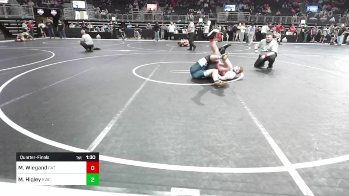 192 lbs Quarterfinal - Matthew Wiegand, Grab And Twist vs Mason Higley ...