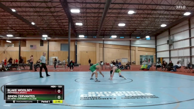 133 lbs 5th Place Match - Simon Cervantes, Big Bend Community College ...