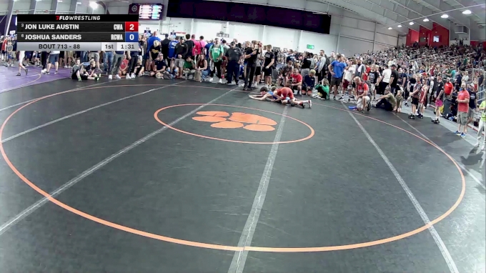 88 lbs Quarters - Jon Luke Austin, Contenders Wrestling Academy vs ...