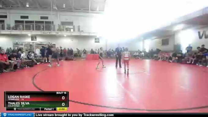 71 lbs 2nd Place Match (8 Team) - Logan Raske, Tennessee vs Thales ...