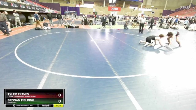 138 lbs Champ. Round 3 - Brogan Fielding, SPIRE RTC vs Tyler Traves ...