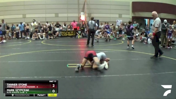 85 lbs Round 2 (6 Team) - Tanner Stone, American Gladiators-Thunder vs ...