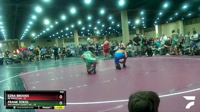 170 lbs Semis & Wb (16 Team) - Ezra Brooks, BS Wrestling vs Frank Sokol ...