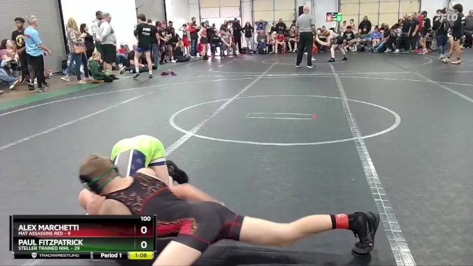 100 lbs Round 1 (8 Team) - Alex Marchetti, Mat Assassins Red vs Paul ...