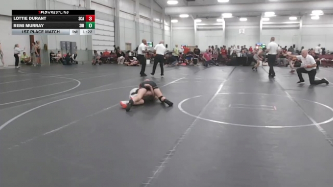 92-108 lbs 1st Place Match - Lottie Durant, Scanlan vs Remi Murray ...