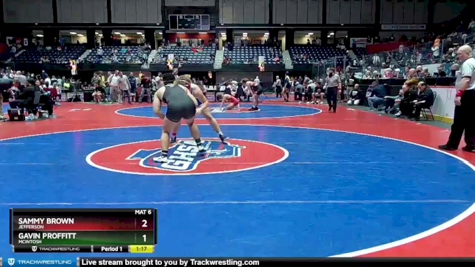5A-285 lbs Semifinal - Gavin Proffitt, McIntosh vs Sammy Brown, Jefferson