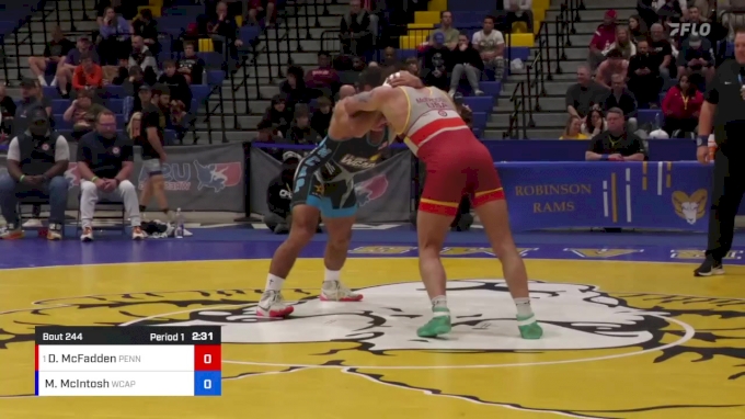 86 lbs 1st Place Match - David McFadden, TMWC/ PENN RTC vs Morgan ...