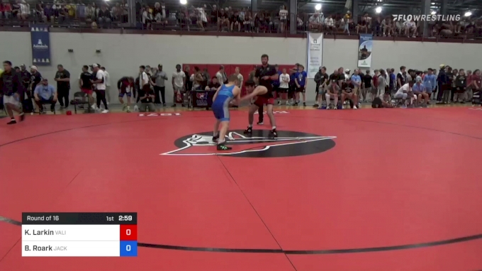 61 kg Round Of 16 - Kyler Larkin, Valiant Wrestling Club vs Brady Roark ...
