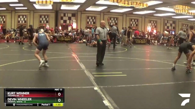 125 lbs Round 2 (6 Team) - Kurt Wehner, Triumph WC vs Devin Wheeler ...
