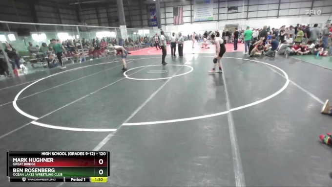 120 lbs Champ. Round 3 - Ben Rosenberg, Ocean Lakes Wrestling Club vs ...