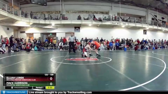 108 lbs Champ. Round 2 - Mack Harrison, Frankton Wrestling Club vs ...