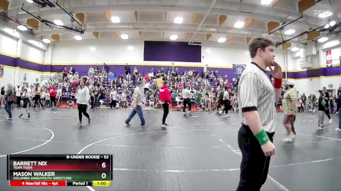 52 lbs Champ. Round 1 - Barrett Nix, Team Tiger vs Mason Walker ...