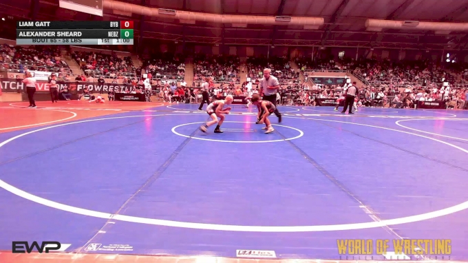 58 lbs Consi Of 16 #1 - Liam Gatt, Backyard Brawlers vs Alexander ...