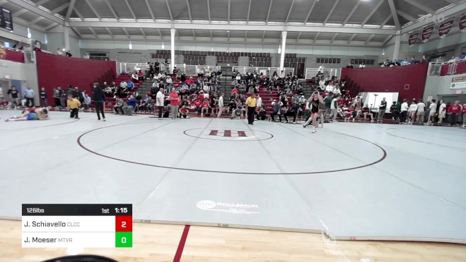 126 lbs Quarterfinal - Jason Schiavello, Clearwater Central Catholic vs ...