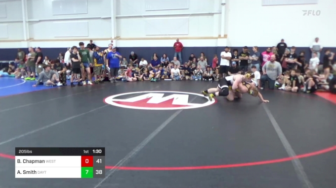 205 lbs Semifinal - Blake Chapman, West Virginia Wild vs Austin Smith ...