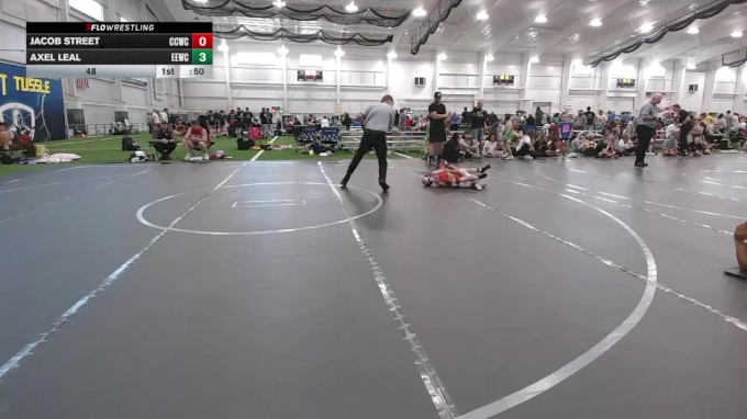 48 lbs Round 3 (8 Team) - Axel Leal, Eastwood Eagles WC vs Jacob Street ...