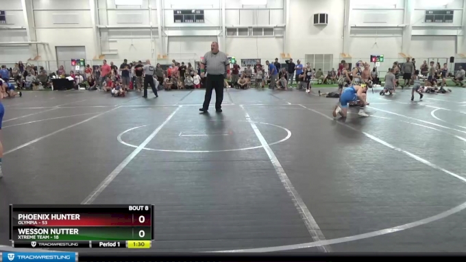 110 lbs Round 2 (8 Team) - Phoenix Hunter, Olympia vs Wesson Nutter ...