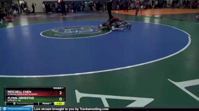 86 lbs Round 1 - Mitchell Chen, Scanlan Wrestling Academy vs Flynn ...