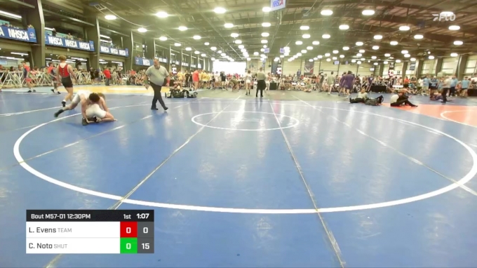 126 lbs Rr Rnd 1 - Landon Evens, Team Kentucky Original vs Christopher ...