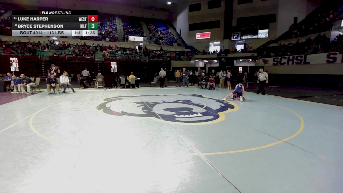 113 lbs Round Of 16 - Luke Harper, Westside vs Bryce Stephenson, Hilton ...