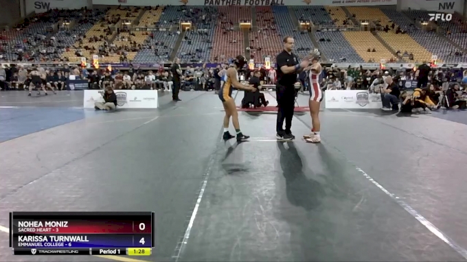 123 lbs Round 1 (16 Team) - Makayla Correa, Emmanuel College vs ...