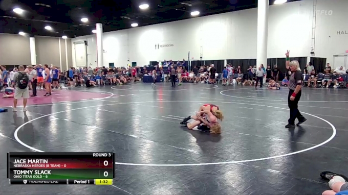 113 lbs Round 3 (8 Team) - Jace Martin, Nebraska Heroes (B Team) vs ...