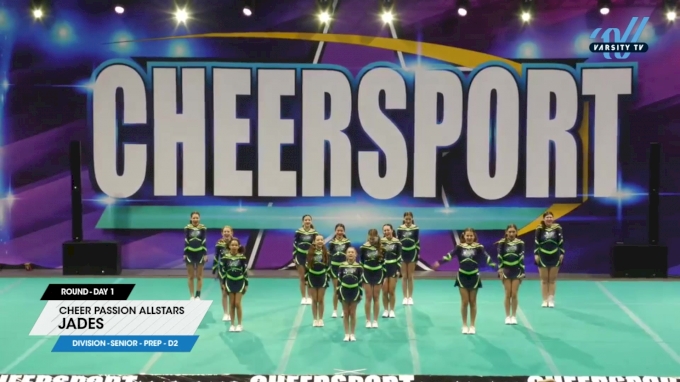 Cheer Passion Allstars - Jades [2024 L1.1 Senior - PREP - D2 Day 1 ...